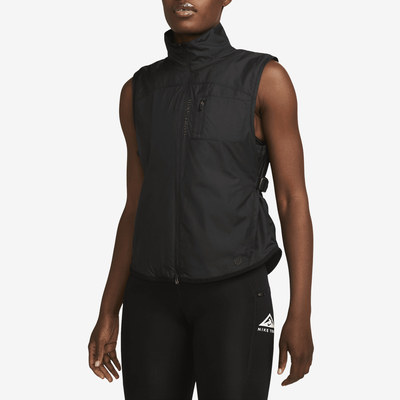 Nike耐克正品Trail Repel女立领拉链无袖户外运动马甲FD0231-010