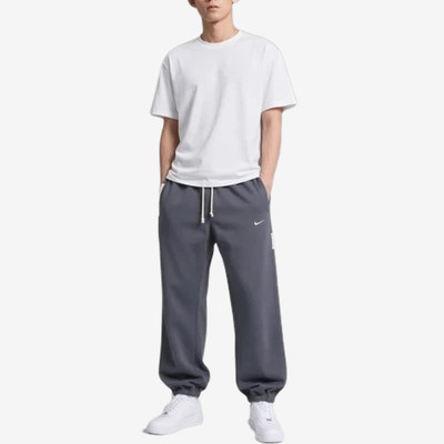 Nike耐克正品运动生活男子宽松透气速干收脚针织长裤CK6366-437