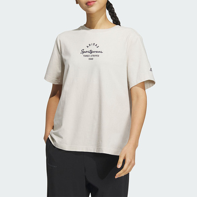 阿迪达斯女子休闲运动T恤