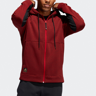 adidas正品新款男子篮球夹克外套