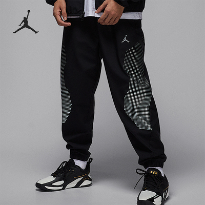 Nike/耐克正品JORDAN男士轻盈梭织运动热身耐穿长裤HF9891-011