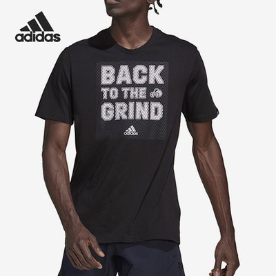 阿迪达斯男士运动休闲T恤