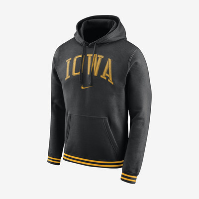 Nike耐克正品College Retro (Iowa)男连帽长袖卫衣DR3433-010