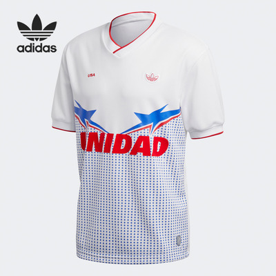 Adidas/阿迪达斯正品 夏季新款三叶草男子运动短袖T恤 FN0967