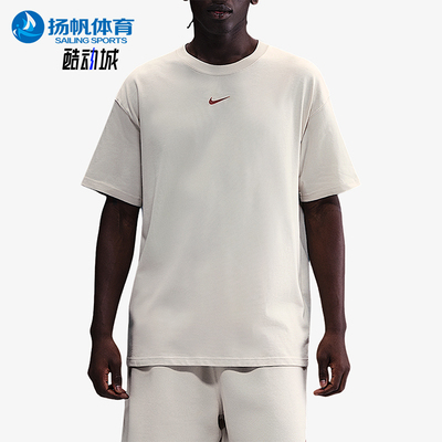Nike/耐克正品2025男士套头休闲日常透气印花耐穿短袖IB5673-104