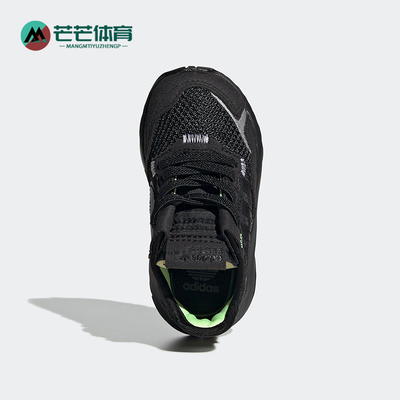Adidas/阿迪达斯正品三叶草婴童透气运动耐磨跑步鞋EE6492