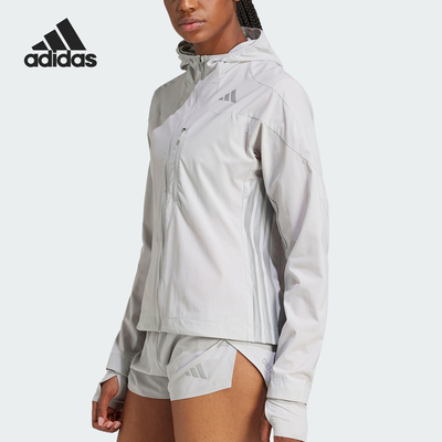 Adidas/阿迪达斯正品新款女士梭织运动健身夹克外套JM7902