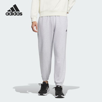 Adidas/阿迪达斯官方正品V LABEL FT PT男女束脚运动休闲裤JM9115