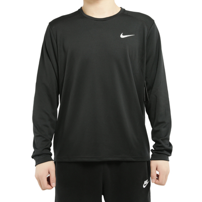耐克男子反光跑步运动长袖T恤