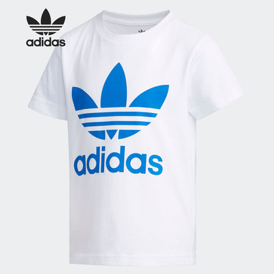 阿迪达斯小童运动短袖T恤