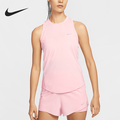 Nike/耐克正品2025女士透气无袖跑步健身训练背心HQ0621-607