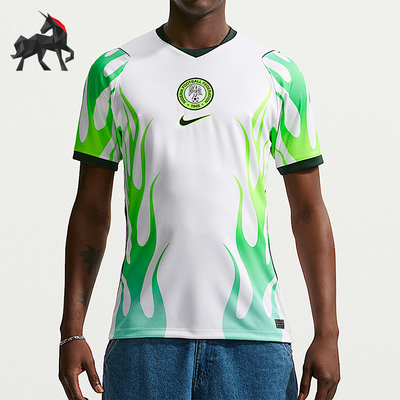 Nike/耐克正品Dri-FIT男士时尚球迷版足球运动短袖T恤IB5376-100