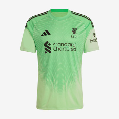 Adidas阿迪达斯正品Liverpool男款比赛服短袖吸湿排汗足球JZ4088