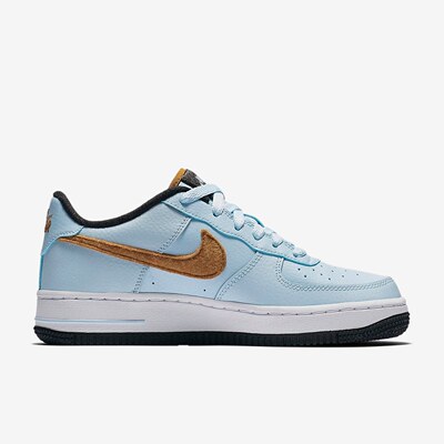 Nike耐克正品Air Force 1 Felt大童低帮运动休闲板鞋BV6058-400