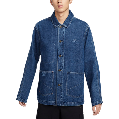 耐克男士复古时尚休闲牛仔外套