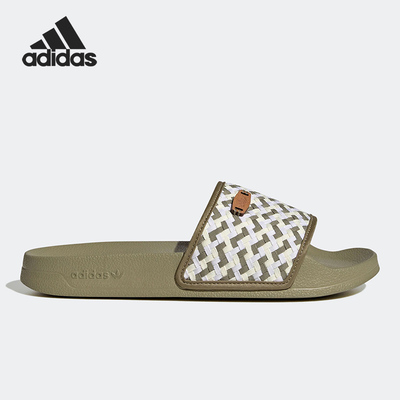 阿迪达斯男女透气运动拖鞋透气