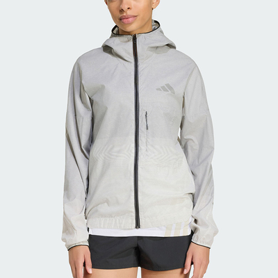 Adidas/阿迪达斯正品TEREXTEREX新款女浅灰色经典夹克外套JY4093