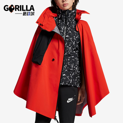 耐克女士三合一机能斗篷冲锋衣