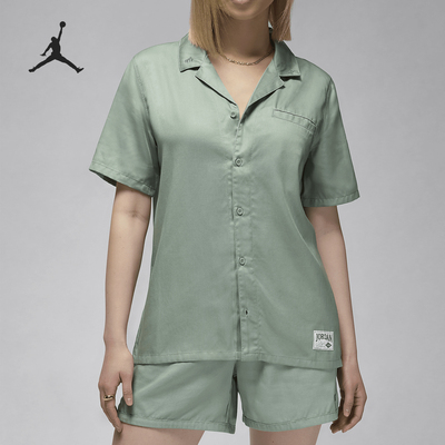 Nike/耐克女士梭织衬衫短袖