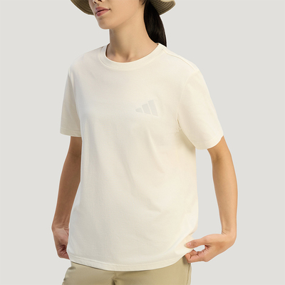 Adidas/阿迪达斯正品MT W GFX T女圆领户外凉感运动短袖T恤KE3715