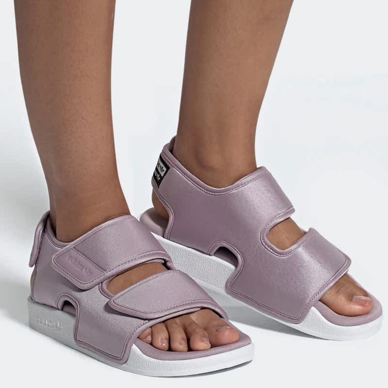 Adidas/阿迪达斯正品三叶草ADILETTE女子运动沙滩鞋凉鞋 EG5027