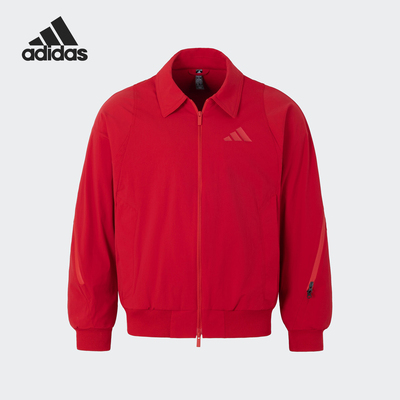 Adidas/阿迪达斯正品CM WV JKT男士加绒飞行员翻领外套JZ4193