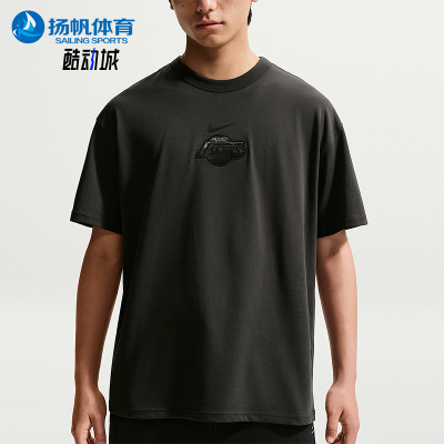 Nike/耐克正品夏季新款男士简约运动经典篮球短袖T恤HQ9349-070