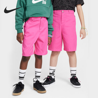 Nike/耐克大童宽松梭织短裤