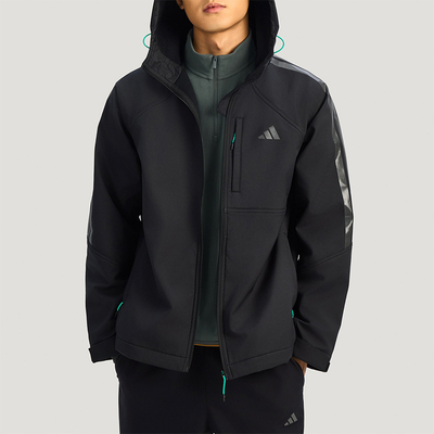 Adidas/阿迪达斯正品2025男士多口袋抓绒保暖户外运动外套KR2496