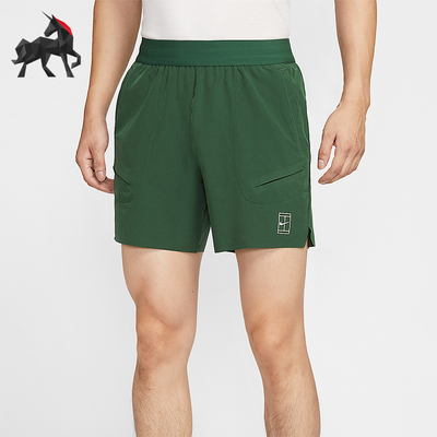 Nike/耐克正品Dri-FIT男士轻盈网球运动训练透气短裤FZ6914-323