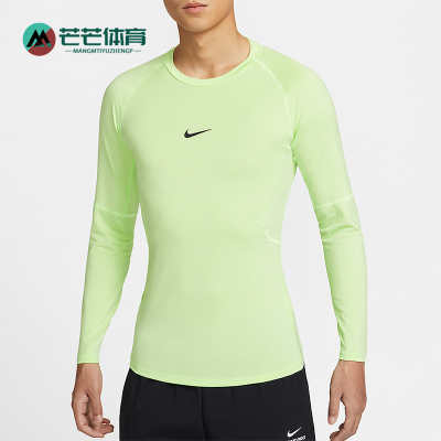 耐克男子Logo徽标印花圆领长袖