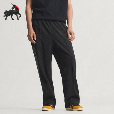 Adidas/阿迪达斯正品2025冬季款男士日常松紧腰宽松长裤JV7607