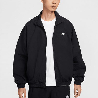 Nike/耐克正品OVERSIZE男士宽松梭织立领经典夹克外套HQ6110-010