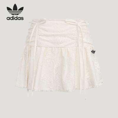 Adidas/阿迪达斯官方正品三叶草BLKSKIRT新款女简约半身裙KU4760
