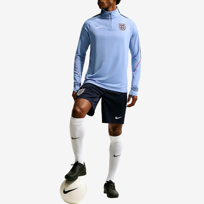 Nike耐克正品England Strike刺绣长袖立领吸湿排汗足球IB4993-486