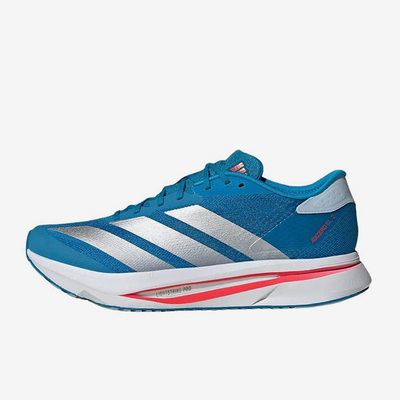 Adidas/阿迪达斯正品ADIZEROSL2新款蓝白色经典轻盈跑步鞋JQ3129