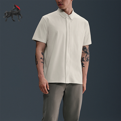 Nike/耐克正品Dri-FIT男士简约休闲户外经典宽松衬衫HQ6959-133