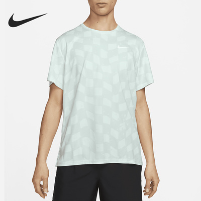 Nike/耐克正品夏新款Dri-FIT男子跑步运动短袖T恤DX0871-025