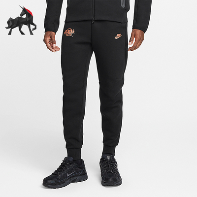 Nike/耐克正品Tech Fleece男士系带针织束脚休闲运动裤HQ3749-010