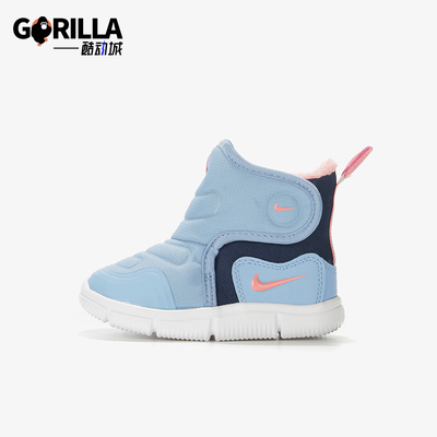 耐克婴童冬季加绒保暖运动短靴