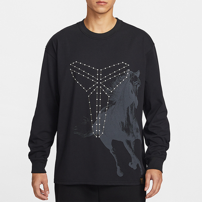 Nike/耐克正品Kobe Dri-FIT男宽松印花经典篮球长袖T恤IQ2373-010