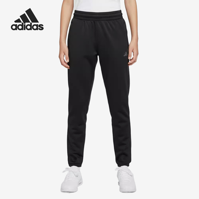 Adidas/阿迪达斯正品新款儿童黑色校园中腰经典运动长裤KG5988
