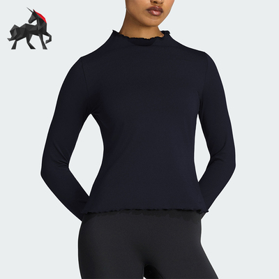 Adidas/阿迪达斯正品新款女士舒适套头保暖瑜伽长袖T恤KG0435