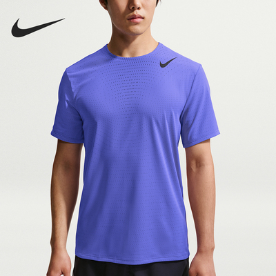 Nike/耐克正品男士吸湿排汗透气宽松休闲短袖T恤HJ3378-570