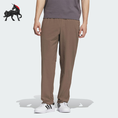 Adidas/阿迪达斯正品BOTTOMS男士经典复古直筒运动休闲长裤KE6002