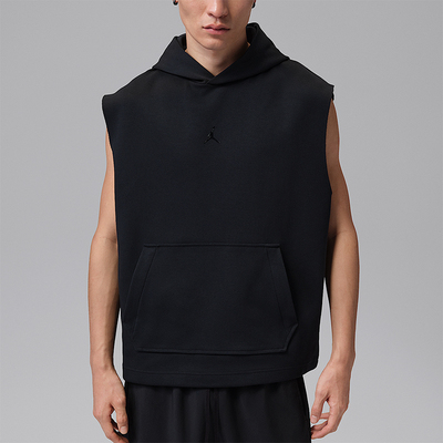 Nike/耐克夏季JORDAN男士简约运动套头连帽无袖背心T恤IF3796-010