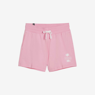 Puma/彪马正品26夏RESORT女士休闲针织透气运动印花短裤683008-30