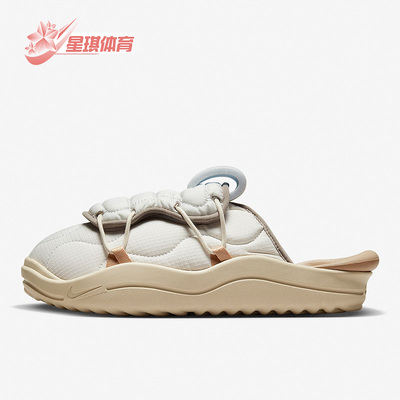 耐克男加绒穆勒鞋耐磨拖鞋