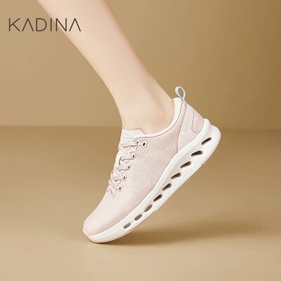 KADINA卡迪娜2025新款气垫底轻便舒适户外运动女休闲鞋KCM259102