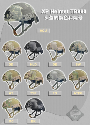 TB960-L FMA 新款OPS-CORE FAST盔快速反应头盔 L/XL码